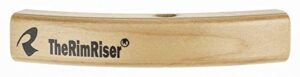 the rim riser 30 ply maple wood rimriser cross stick enhancer