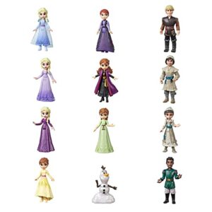 disney frozen 2 pop adventures (series will vary) surprise blind box with crystal-shaped case & favorite frozen characters, toy for kids 3 years old & up