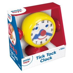 galt tick tock clock, toy clock