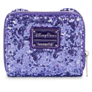 disney parks loungefly purple potion minnie wallet