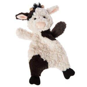 mary meyer putty nursery lovey soft toy, 11-inches, cow