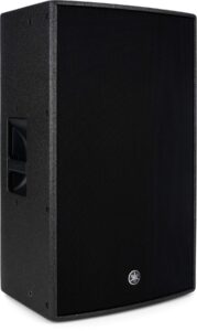 yamaha dzr15 15 inch 2000-watt powered speaker, black