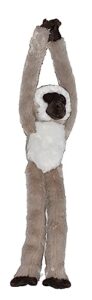 wild republic vervet monkey, stuffed animal, plush toy, gifts for kids, hanging 22 inches