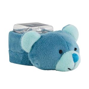 stephan baby boo bear comfort toy and boo cube set, blue bear