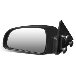 dna motoring oem-mr-hy1320149 factory style left side powered+heated rear view mirror