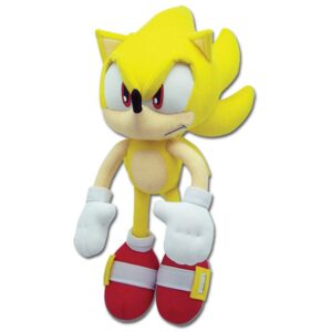 sonic the hedgehog great eastern ge-8958 plush - super sonic, 12"