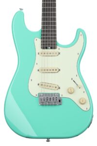 schecter nick johnston traditional - atomic green