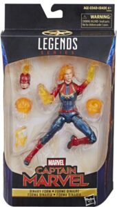 captain marvel legends figure (binary form)