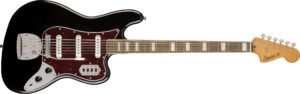 squier classic vibe 6-string bass vi, black, laurel fingerboard