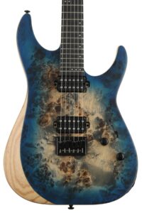 schecter reaper-6 - satin sky burst