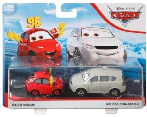 disney cars toys maddy mcgear and melissa bernabrake 2-pack