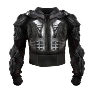 motorcycle protective jacket full body armor protection dirt bike gear atv protective safety gear riding racing armor motocross protector jacket men women for off-road motorbike cycling skiing skating