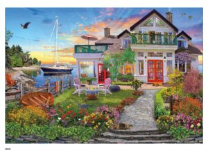 ceaco - david maclean - coastal escape - 2000 piece jigsaw puzzle