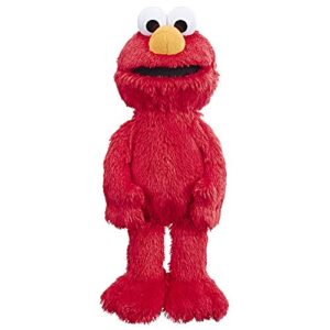 sesame street love to hug elmo talking, singing, hugging 14-inch plush toy for toddlers, kids 18 months and up