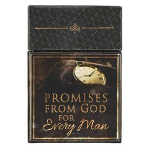 promises from god for every man, inspirational scripture cards to keep or share (boxes of blessings)