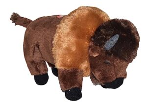 wild republic wild calls bison plush, stuffed animal, plush toy, kids gifts, 7.5"