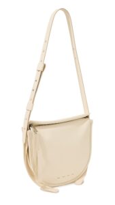 proenza schouler white label women's medium baxter leather bag, ivory, one size