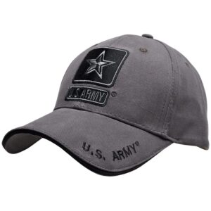 medals of america est. 1976 u.s. army hat for men gunmetal grey