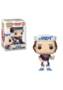 funko pop! television: stranger things - steve with hat & ice cream