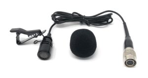 lavalier lapel mic omni-directional tie clip mic for audio-technica