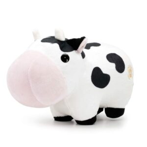 bellzi cow cute stuffed animal plush toy - adorable soft cow toy plushies and gifts - perfect present for kids, babies, toddlers - mooi