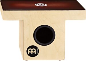 meinl percussion slaptop cajon box drum with internal snares and bass for acoustic music — not made in china — play with your hands, baltic birch, 2-year warranty (topcaj1eb)