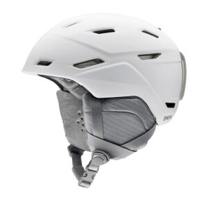 smith optics mirage women's snow helmet - matte white, large