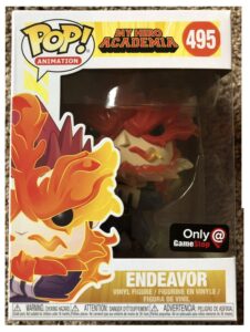 funko pop! my hero academia endeavor exclusive figure