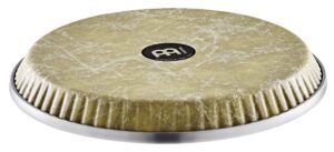 meinl percussion head by remo for select meinl congas with ssr rims-made in usa-11 fiberskyn natural (rthead-11bk)