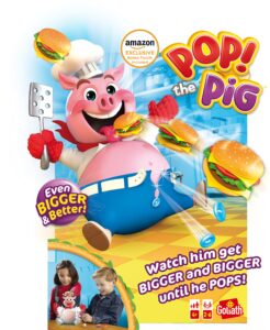 goliath pop the pig w/bonus 24pc puzzle (amazon exclusive)