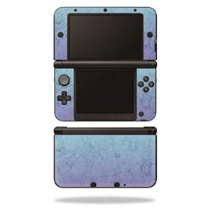 mightyskins skin compatible with nintendo 3ds xl original (2012-2014) - gradient marble | protective, durable, and unique vinyl wrap cover | easy to apply, remove, and change styles | made in the usa