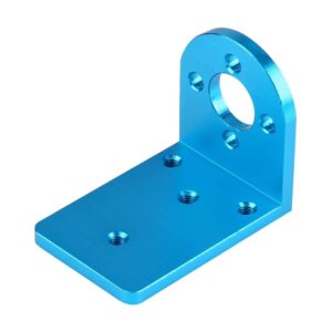 dilwe rc motor base, metal l shape motor mounting holder seat base for 370 380 390 2030 2040 2435 motors