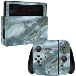 mightyskins skin compatible with nintendo switch - crystal rock | protective, durable, and unique vinyl decal wrap cover | easy to apply, remove, and change styles | made in the usa