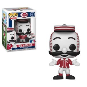 pop mlb mascots mr redlegs vinyl figure