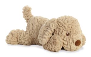 aurora® playful buddy™ baby stuffed animal - comforting companion - imaginative play - brown 12 inches