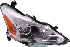 dorman 1592502 front passenger side headlight assembly compatible with select nissan models