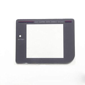 replacement glass screen lens cover for gameboy game boy gb dmg original system - light grey