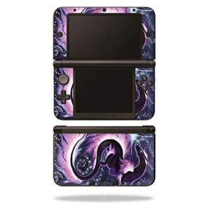 mightyskins skin compatible with nintendo 3ds xl original (2012-2014) - star dance | protective, durable, and unique vinyl wrap cover | easy to apply, remove, and change styles | made in the usa