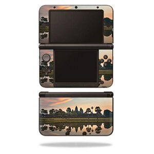 mightyskins skin compatible with nintendo 3ds xl original (2012-2014) - scenic reflection | protective, durable, and unique vinyl wrap cover | easy to apply, remove | made in the usa