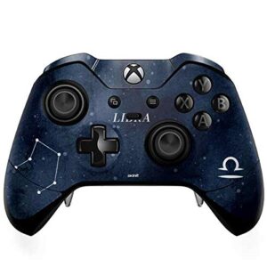 skinit decal gaming skin compatible with xbox one elite controller - originally designed libra constellation design