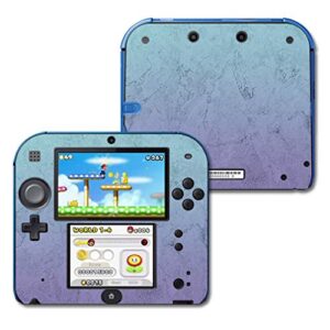 mightyskins skin compatible with nintendo 2ds - gradient marble | protective, durable, and unique vinyl decal wrap cover | easy to apply, remove, and change styles | made in the usa