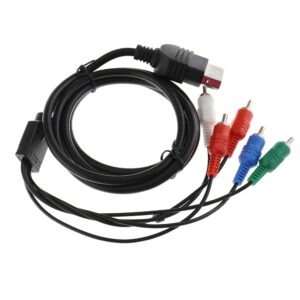 sing f ltd 1.8m component hd av rca cord cable lead compatible with microsoft xbox original console