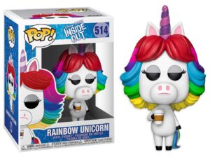 funko pop disney pixar inside out rainbow unicorn exclusive vinyl figure