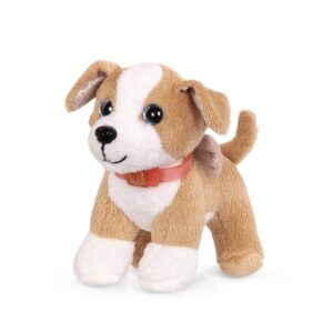 glitter girls – lollie – plush toy dog – puppy pet accessory for 14" dolls – toys, clothes, & accessories for girls 3 & up