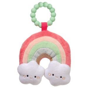 douglas baby rainbow teether plush stuffed toy