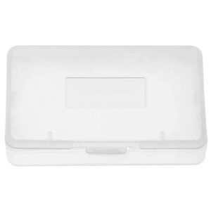 ostent 10 x clear plastic game cartridge card box case cover for gameboy gba sp gbm