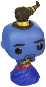 pop disney: aladdin live action - genie (glow in the dark) amazon exclusive, multicolor