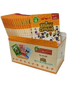 animal crossing amiibo cards series 2 – full box (18 packs) (6 cards per pack/108 cards)