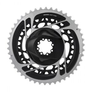 sram red axs direct-mount 46/33t 2x12 speed chainring set, polar gray