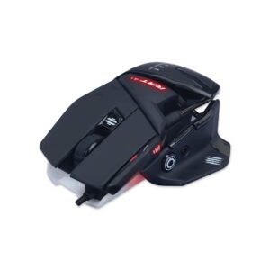 mad catz the authentic r.a.t. 4+ optical gaming mouse, black